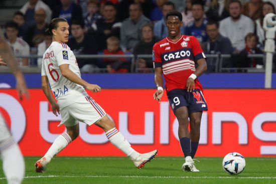 Jonathan David Lille Maxence Caqueret Lyon Editorial Stock Photo ...