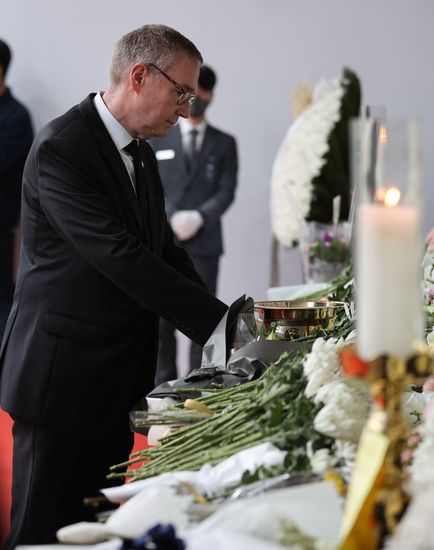 Colin Crooks Britains Ambassador South Korea Editorial Stock Photo ...