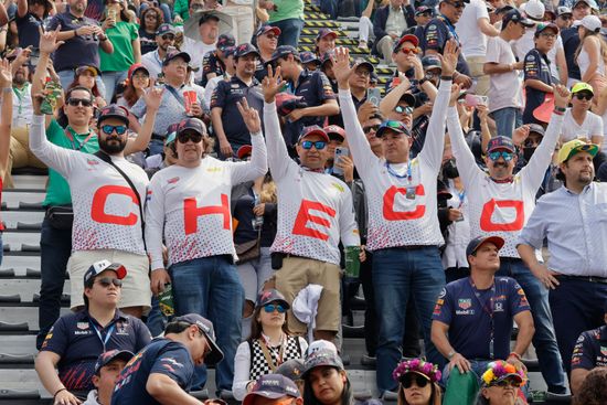 Attendees Formula 1 Mexico City Grand Editorial Stock Photo - Stock ...