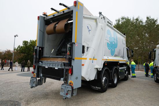 Presents New Waste Collection Transport Trucks Editorial Stock Photo ...