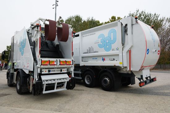 Presents New Waste Collection Transport Trucks Editorial Stock Photo ...