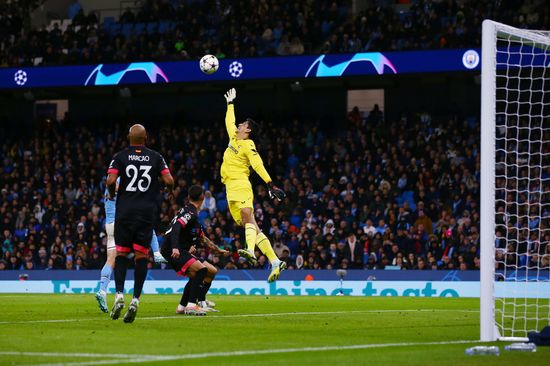 Sevilla Goalkeeper Yassine Bounou Editorial Stock Photo - Stock Image ...