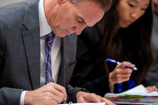 Schurrs Attorney Matt Borgula Makes Notes Editorial Stock Photo - Stock ...