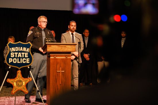 Indiana State Police Superintendent Doug Carter Editorial Stock Photo ...