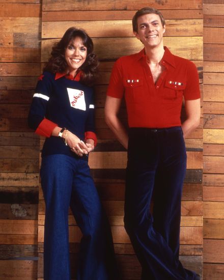 Singers Carpenters Poses Portrait 1977 Los Editorial Stock Photo ...