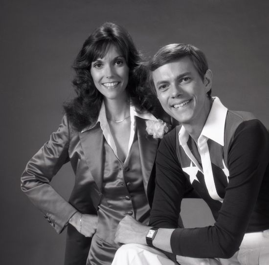 Singers Carpenters Poses Portrait 1977 Los Editorial Stock Photo ...