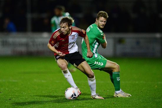 Dan Moss Woking Possession Ahead Alex Editorial Stock Photo - Stock ...