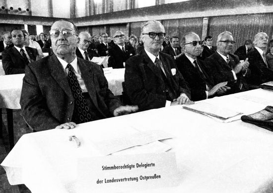 Congress East German Expellees Associations On Editorial Stock Photo ...