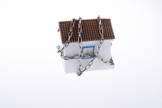 House Chains On White Background Editorial Stock Photo - Stock Image ...