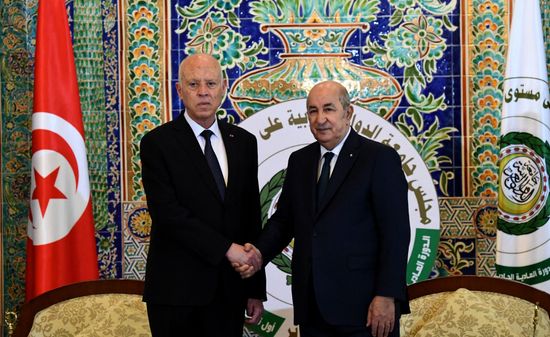 President Republic Kais Saied Arrived Algeria Editorial Stock Photo ...