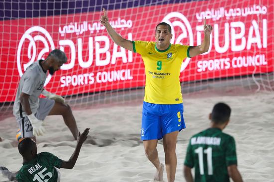 Igor Brazil Celebrates After Scoring Goal Editorial Stock Photo - Stock ...