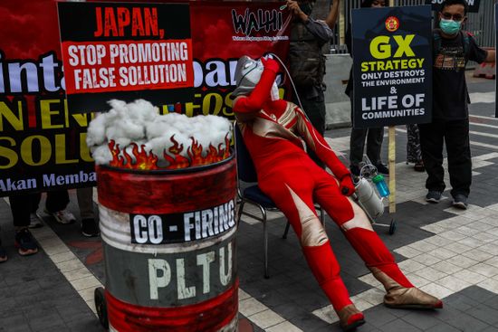 Activist Costume Depicting Japanese Superhero Ultraman Editorial Stock ...