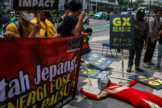 Environmental Activist Costume Depicting Japanese Superhero Editorial Stock Photo - Stock Image ...