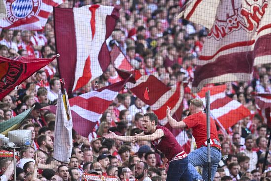 Ultras Der Suedkurve Fc Bayern 6 Editorial Stock Photo - Stock Image ...