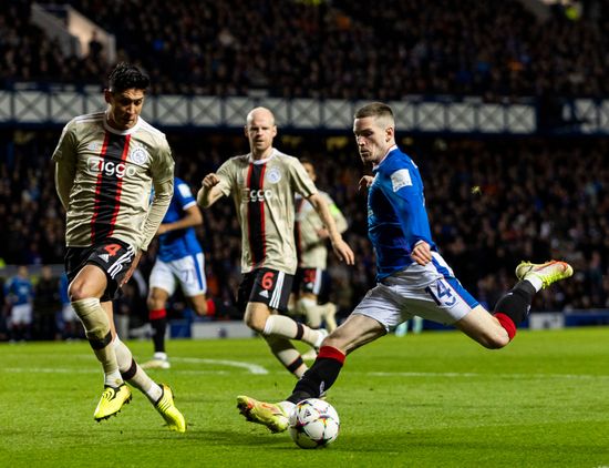 Rangers Forward Ryan Kent Action Edson Editorial Stock Photo - Stock ...
