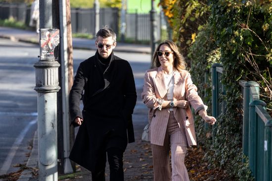 Joey Barton Wife Georgia Arrive Wimbledon Editorial Stock Photo - Stock ...