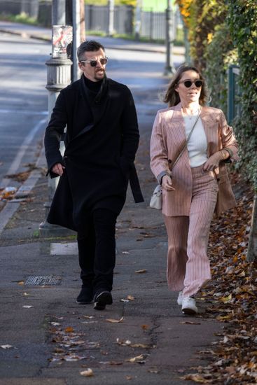 Joey Barton Wife Georgia Arrive Wimbledon Editorial Stock Photo - Stock ...