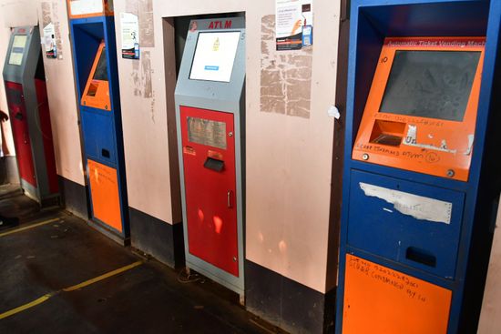 Automatic Ticket Vending Machine Atvm Found Editorial Stock Photo ...
