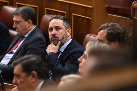 Leader Spanish Right Wing Party Vox Editorial Stock Photo - Stock Image ...