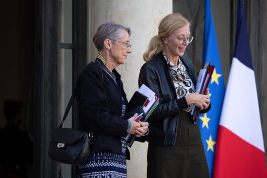 French Prime Minister Elisabeth Borne French Editorial Stock Photo ...