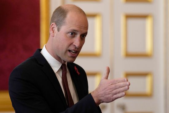 Britains Prince William Gestures He Speaks Editorial Stock Photo ...