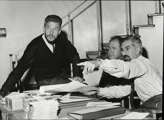 Actor Paul Schofield Directors Peter Brook Editorial Stock Photo ...