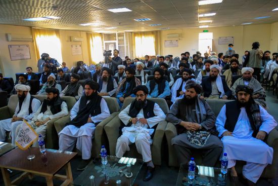 Religious Scholars Clerics Attend Ceremony Spread Editorial Stock Photo ...