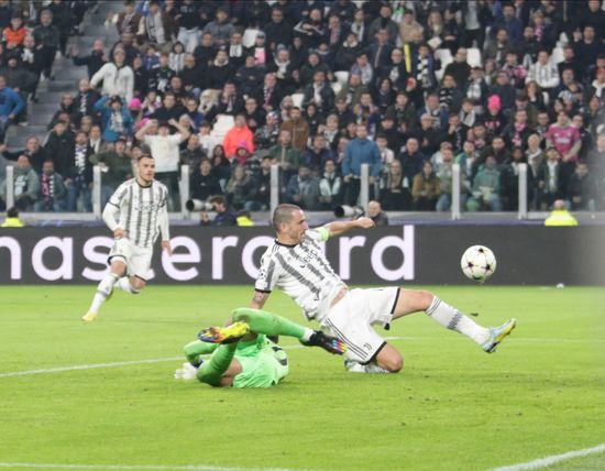 Leonardo Bonucci Juventus Fc Scoring Goal Editorial Stock Photo - Stock ...