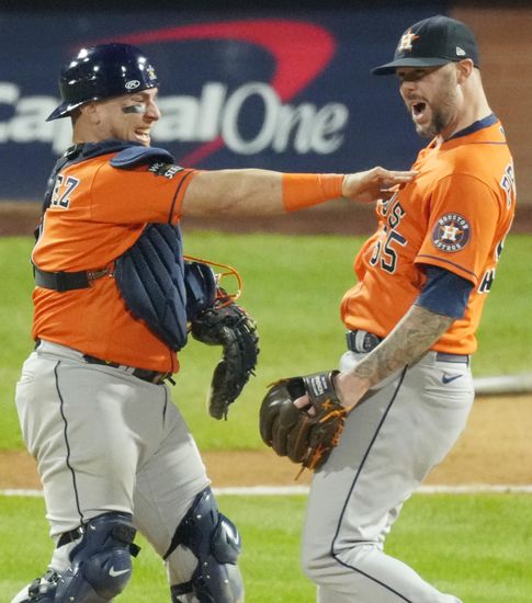 Houston Astros Relief Pitcher Ryan Pressley Editorial Stock Photo ...