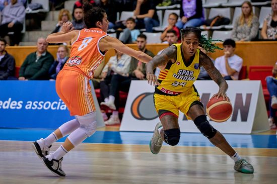 Crystal Bradford Spar Girona Action During Editorial Stock Photo ...