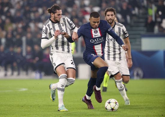Kylian Mbappe Psg Adrien Rabiot Juventus Editorial Stock Photo - Stock ...