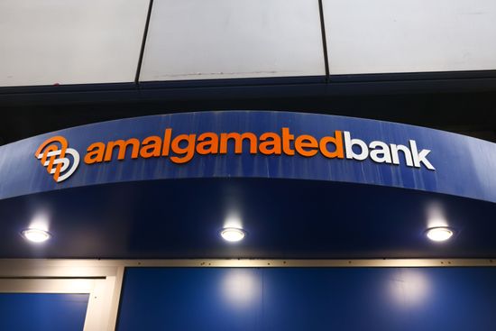 Amalgamated Bank Logo Lower Manhattan New Editorial Stock Photo - Stock ...