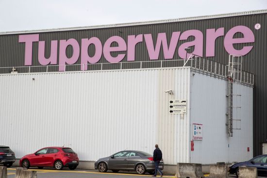 Illustration Picture Shows Tupperware Company Thursday Editorial Stock ...