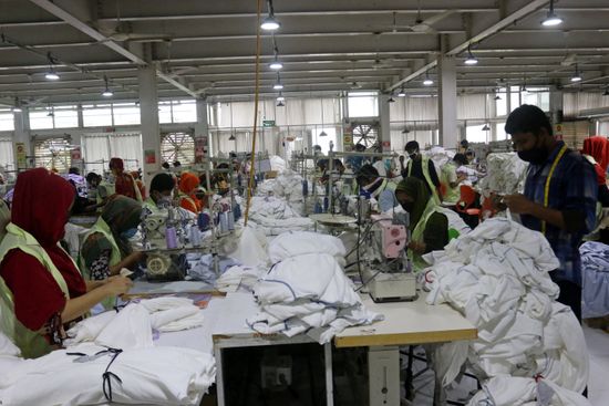 Bangladeshi Worker Works Fatullah Apparels Garment Editorial Stock ...