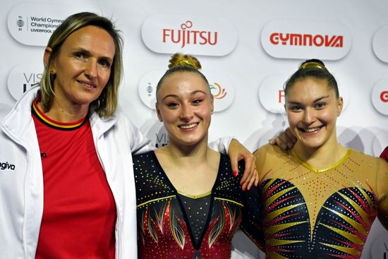 Belgian Gymnastic Coach Marjorie Heuls Belgian Editorial Stock Photo ...