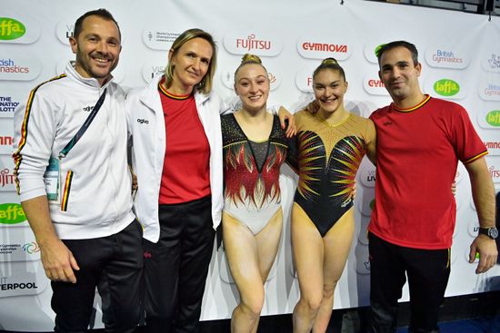 Belgian Gymnastic Coach Marjorie Heuls Belgian Editorial Stock Photo ...