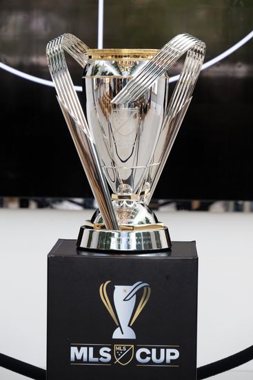 Environmental Photo Mls Cup Trophy Presentation Editorial Stock Photo ...