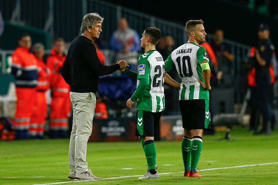 Real Betis Head Coach Manuel Pellegrini Editorial Stock Photo - Stock ...