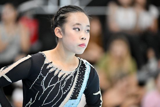 Weian Chen China Taipei Performing Junior Editorial Stock Photo - Stock Image | Shutterstock