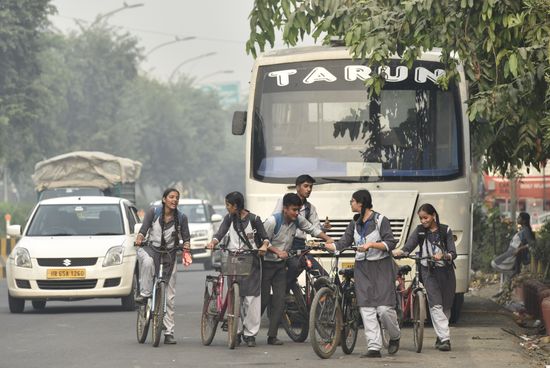 Children Return Home School Amid Rising Editorial Stock Photo - Stock ...