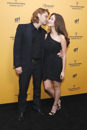 Luke Grimes Wife Bianca Rodrigues Editorial Stock Photo - Stock Image ...