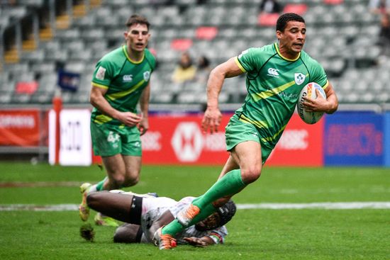 Irelands Jordan Conroy Runs Score Try Editorial Stock Photo - Stock ...