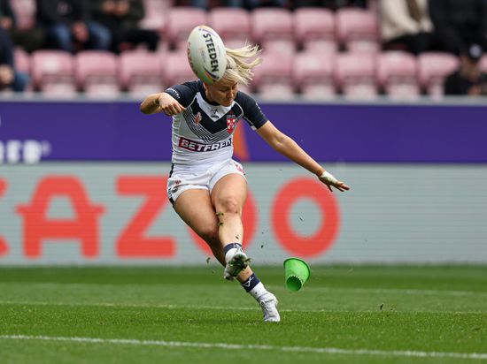 Tara Stanley England Converts Try Editorial Stock Photo - Stock Image ...