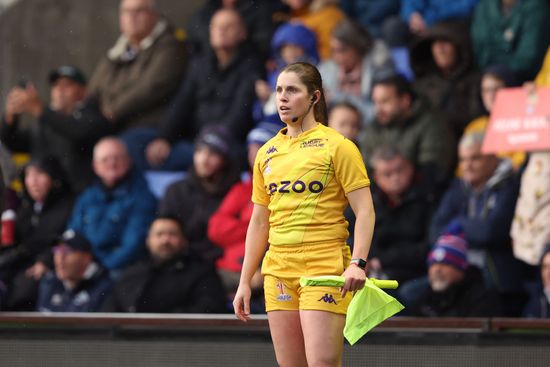 Australian Rugby League Referee Kasey Badger Editorial Stock Photo ...