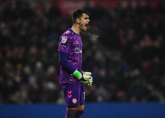 Max Oleary Goalkeeper Bristol City Editorial Stock Photo - Stock Image ...