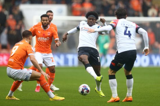 Pelly Ruddock Mpanzu Luton Town Editorial Stock Photo - Stock Image ...