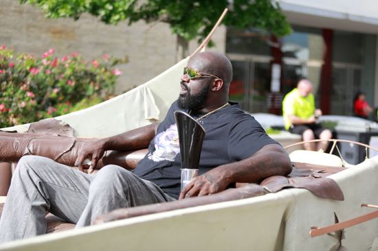 Shaquille Oneal During F1 Grand Prix Editorial Stock Photo - Stock ...