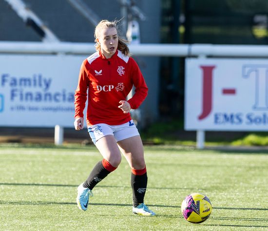 Rangers Womens Midfielder Kirsty Maclean Warms Editorial Stock Photo ...