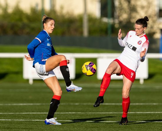 Rangers Womens Defender Hannah Davison Editorial Stock Photo - Stock ...