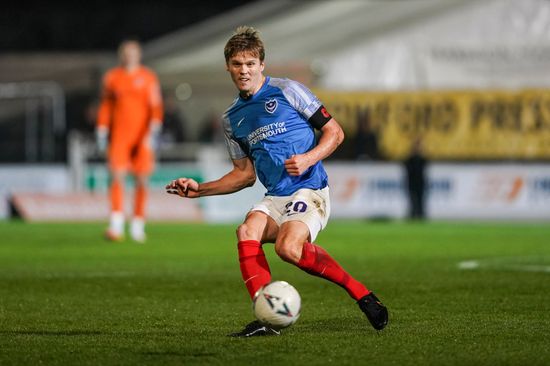 Portsmouth Defender Sean Raggett During Fa Editorial Stock Photo ...